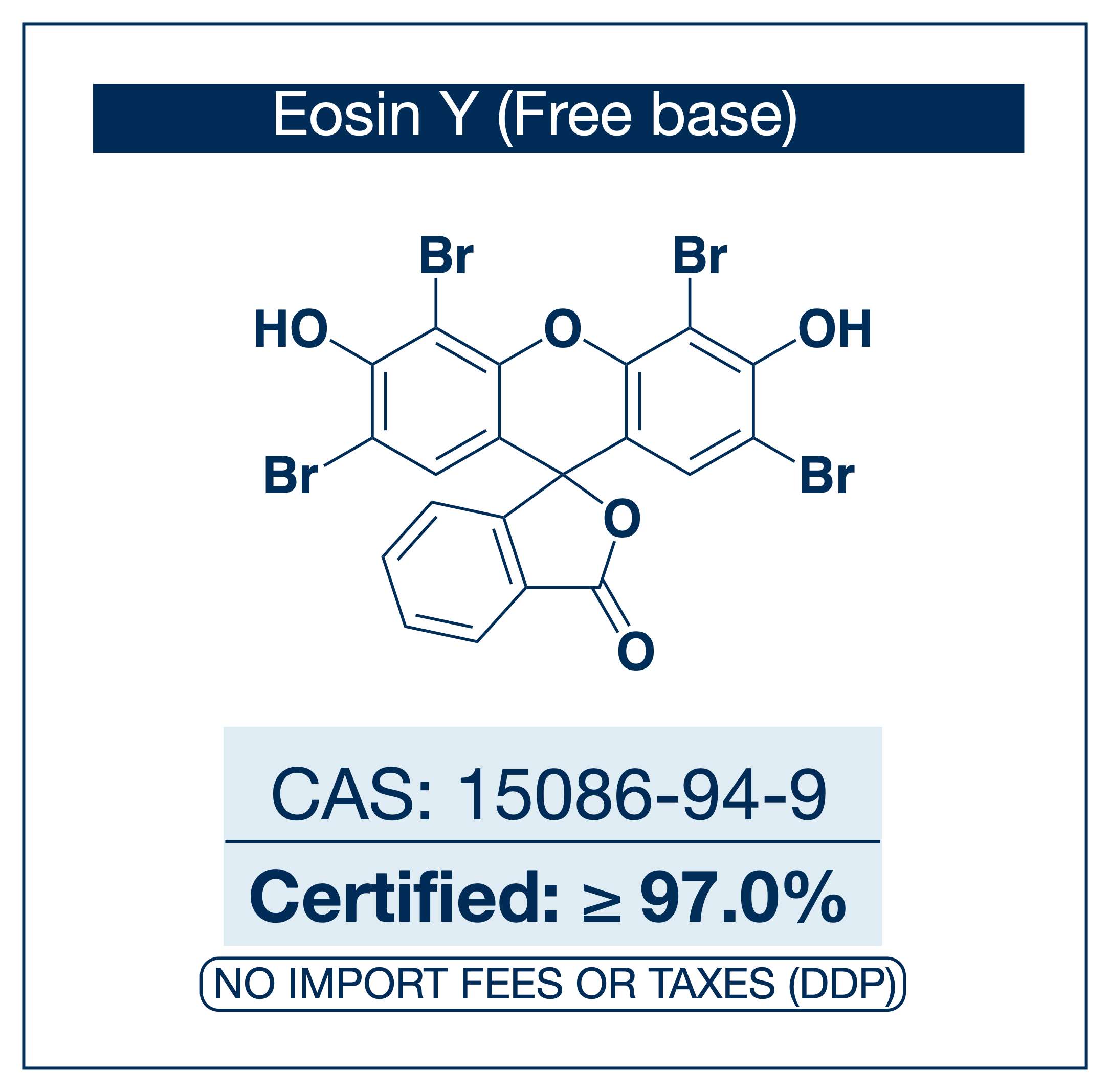 Eosin Y (Free Acid) ≥ 97 % | Histology & Microscopy Counterstain | CAS ...